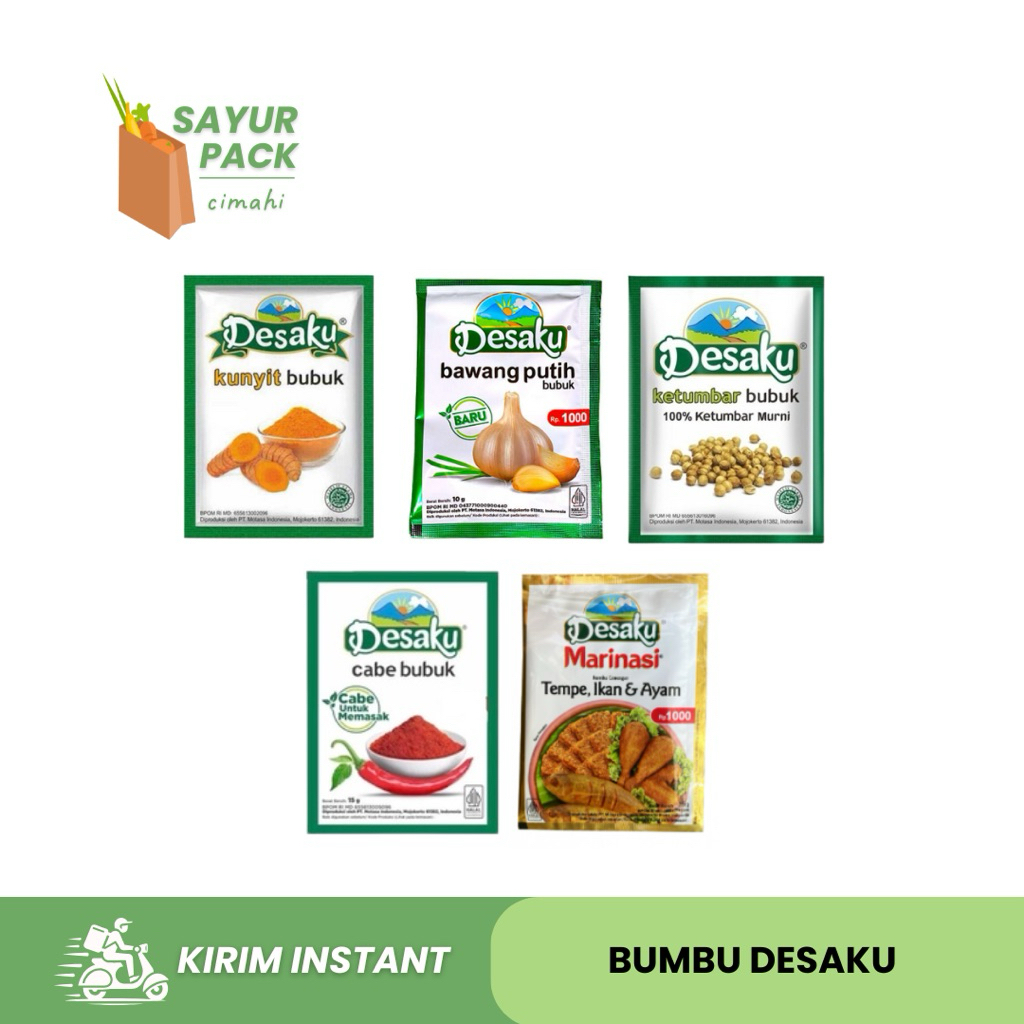 Jual BUMBU DESAKU SACHET | desaku | kunyit | bawang putih | ketumbar ...