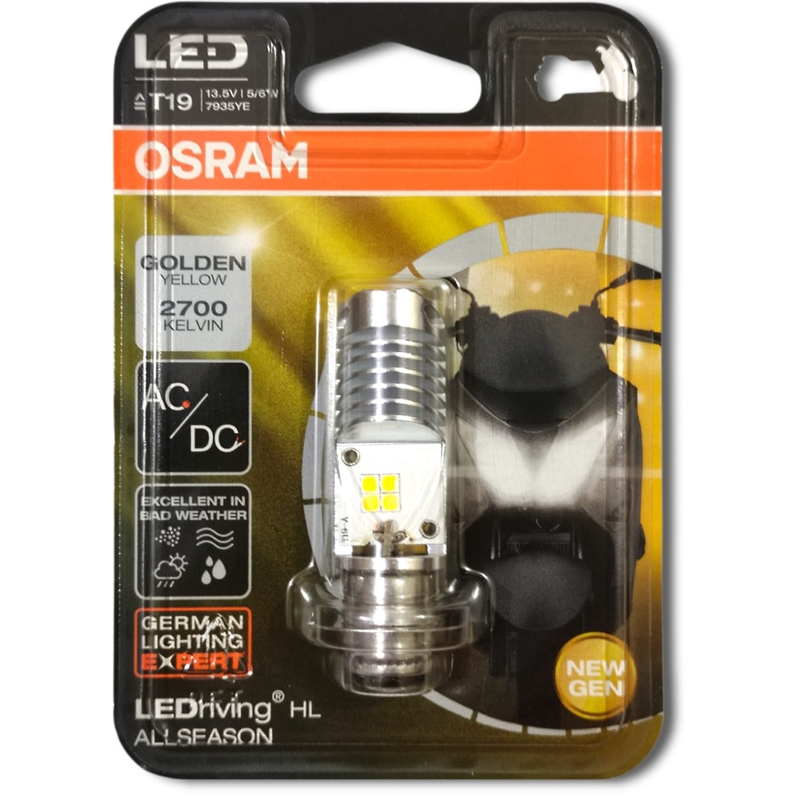 Jual OSRAM BOHLAM LED ALL SEASON H6 KAKI 1 5/6W AC DC TEMBUS HUJAN PNP ...