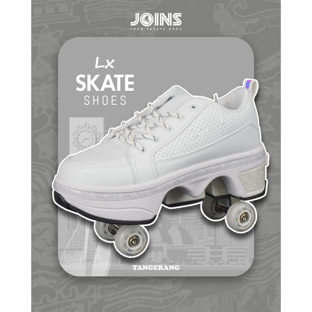 Jual SEPATU RODA KICK ROLLER SKATE SHOES | Shopee Indonesia