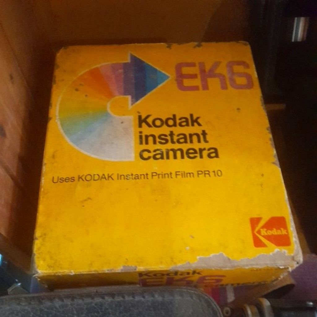 Jual kamera kodak instant camera vintage thn 70s EK 6 | Shopee Indonesia