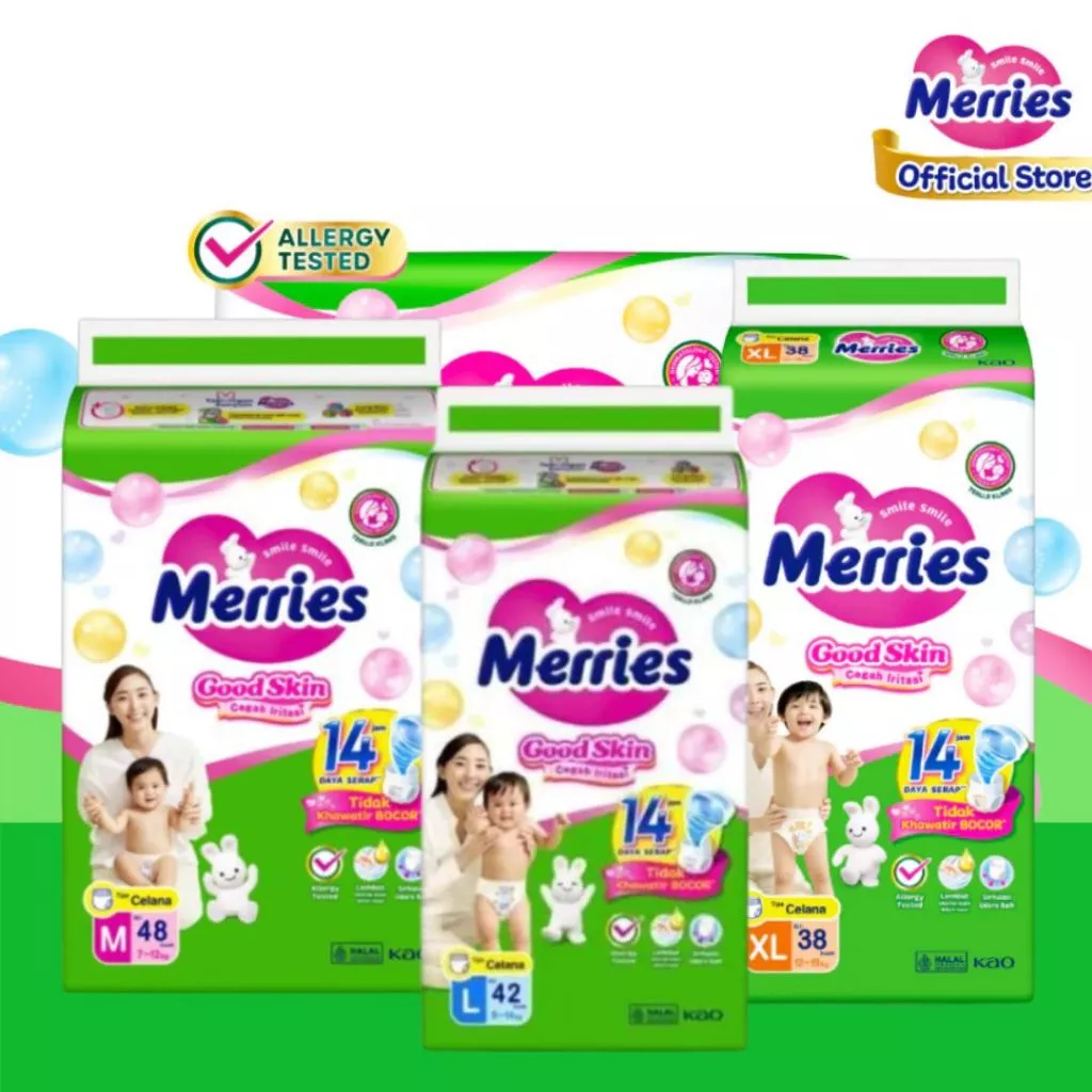 Jual Merries Pants M48 L42 XL38 XXL28 - Citra Susu | Shopee Indonesia