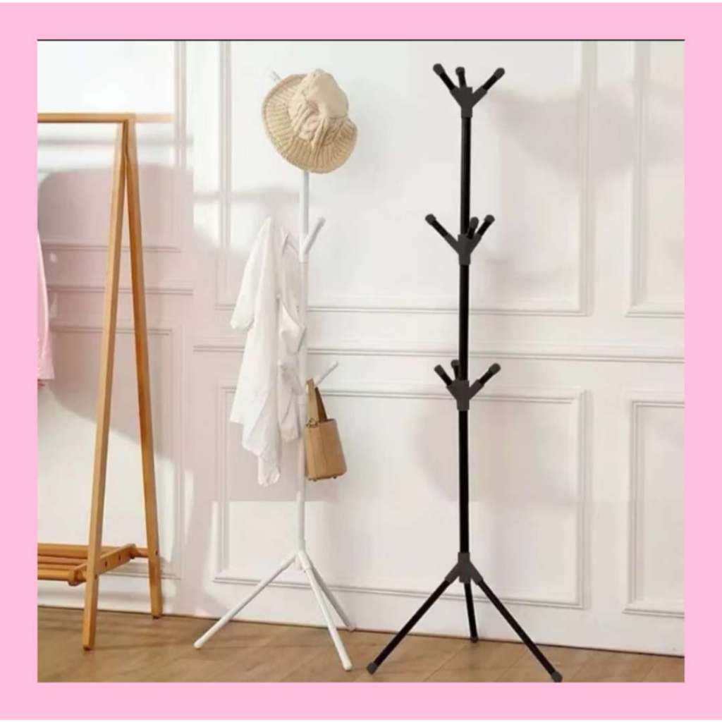 Jual Dede-stand hanger -stand clothes hanger rack- hat hanger | Shopee ...