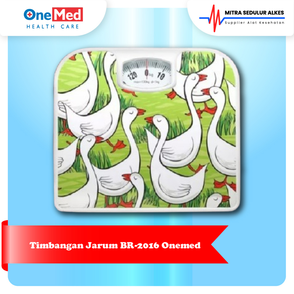 Jual Timbangan Injak Badan Manual BR 2016 Onemed | Shopee Indonesia