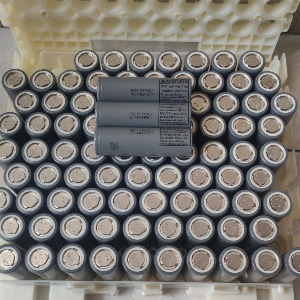 Jual Battery high drain 21700 INR LG CHEM, SAMSUNG 40T, LS 21700 40A ...