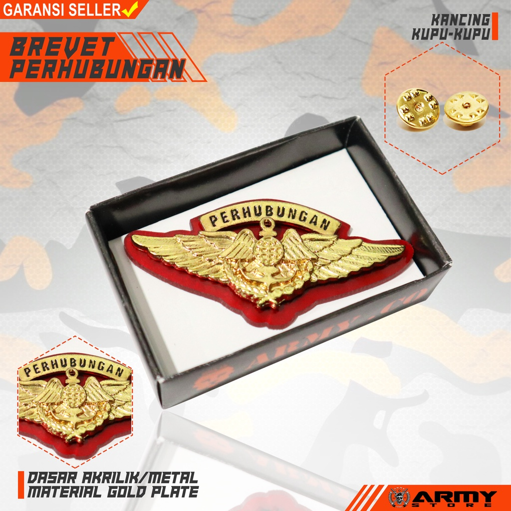Jual brevet wing emblem dishub akrilik | Shopee Indonesia