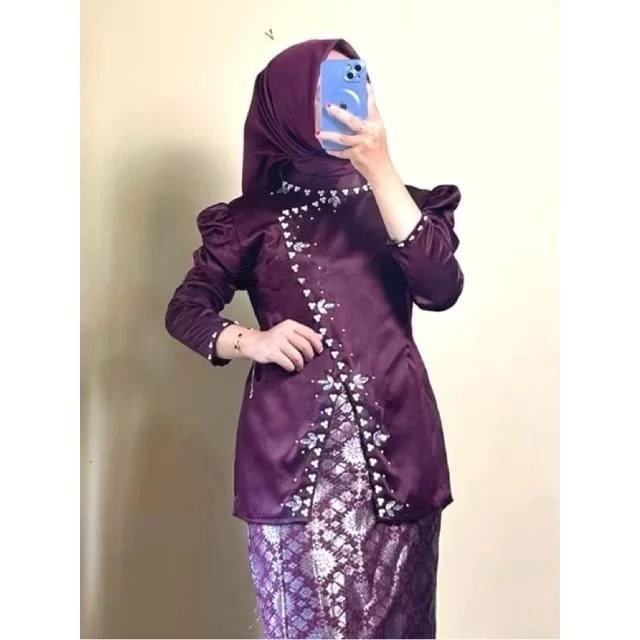 Jual Oneset Inara Rok Motif Songket Set One Set Kondangan Wanita Baju ...