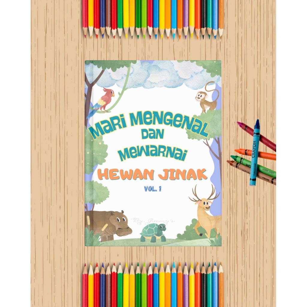 Jual Worksheet Mewarnai Anak Lembar Mewarnai Anak Tema Hewan | Shopee ...