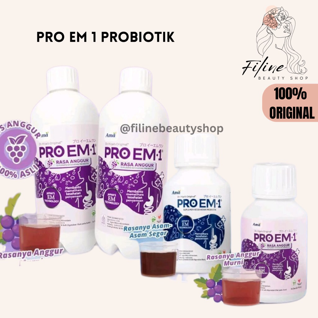 Jual Pro EM1 Rasa Anggur 90ml/473ml/Anak/Dewasa/Bakteri Baik | Shopee ...