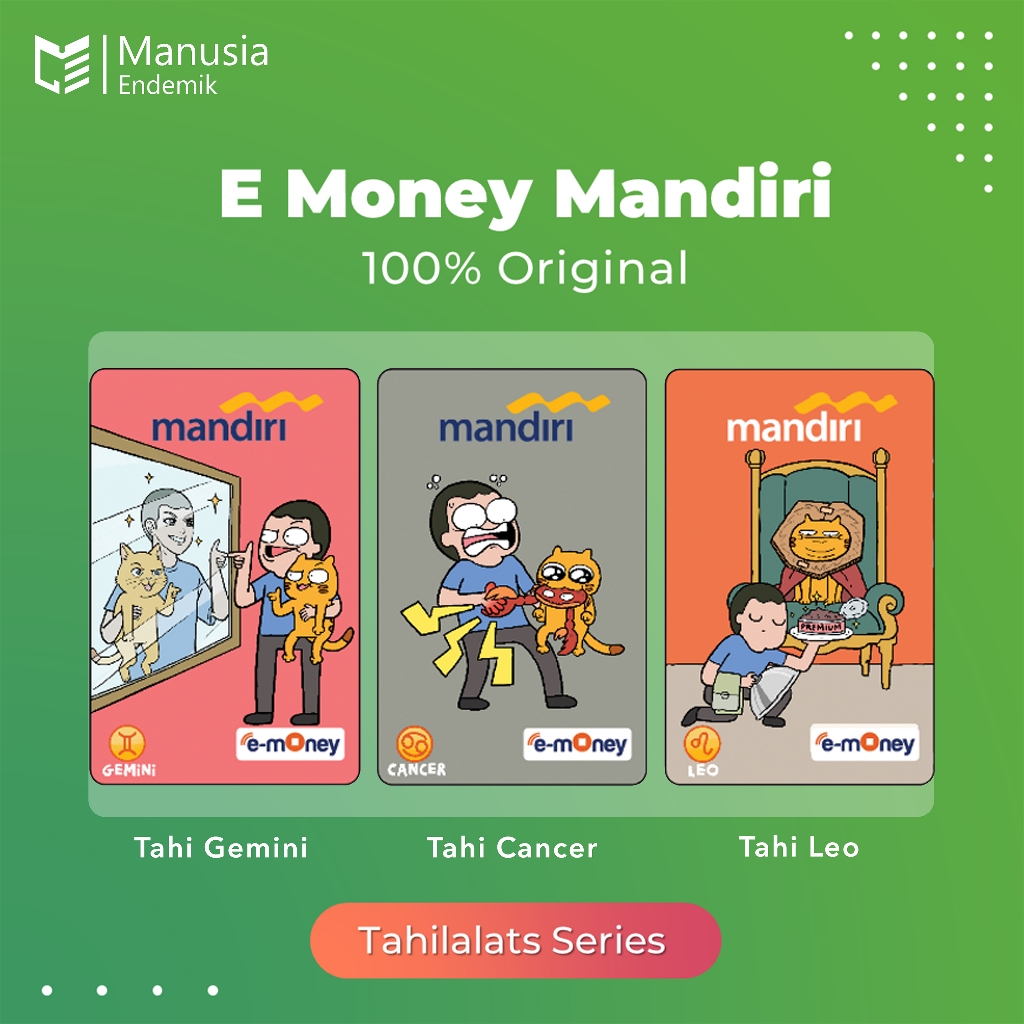Jual Emoney Mandiri | E Money | E Toll | Livin | Flazz | Tap Cash ...