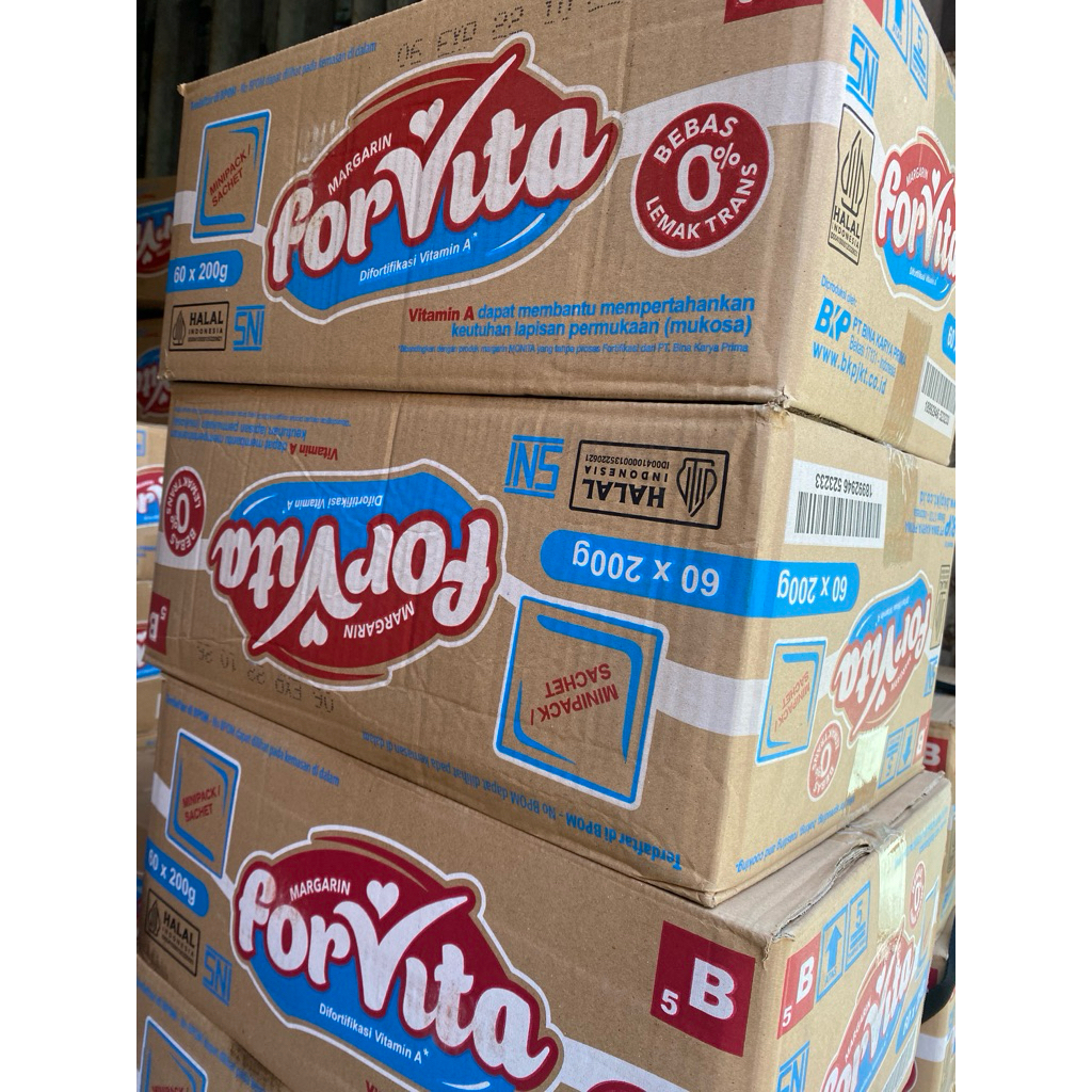 Jual MENTEGA FORVITA SACHET 200 gr x 60 Pcs | 1 Dus EXP 07 2026 ...
