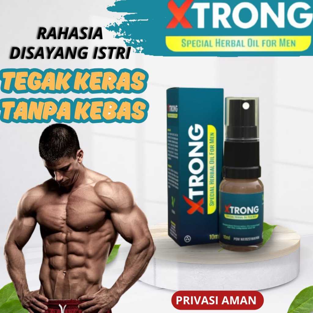 Jual X STRONG Obat spray Kuat Perkasa Tahan Lama 2 Jam Obat Oles ...