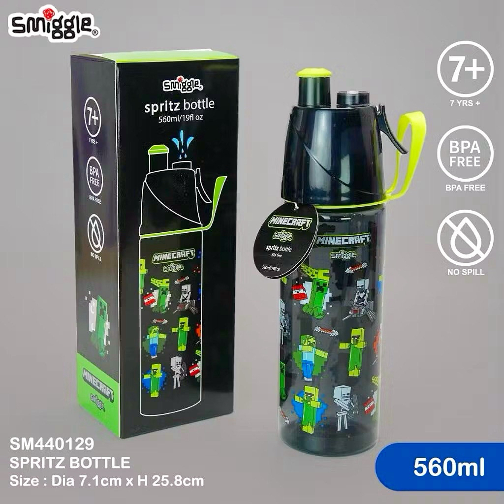 Jual Smiggle botol minum spritz spray | Shopee Indonesia