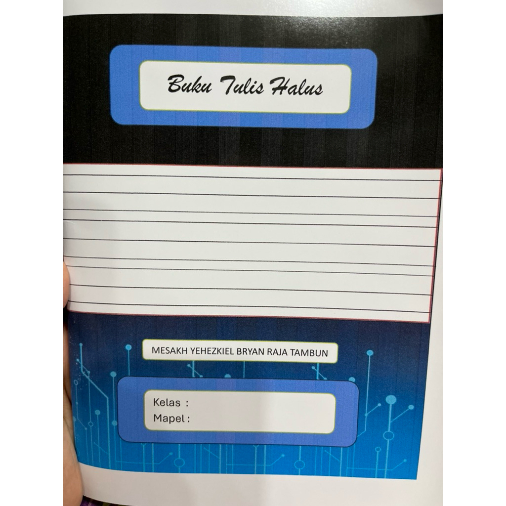 Jual Buku Tulis halus custom nama - Buku untuk anak belajar menulis ...