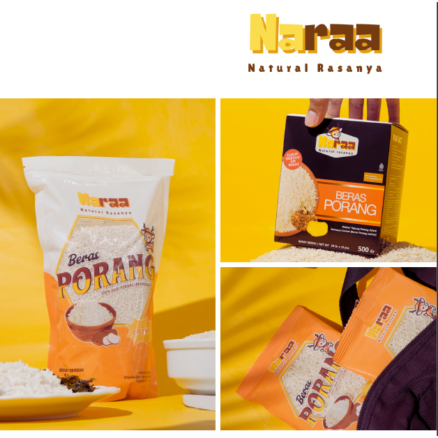 Jual Beras Porang NARAA [ 1 kg (pouch) | 500 gr {box) ] | Shopee Indonesia