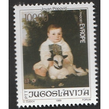Jual a 12682 SATU BUAH PRANGKO JUGOSLAVIJA TEMA JOVAN POPOVIC DENGAN ...