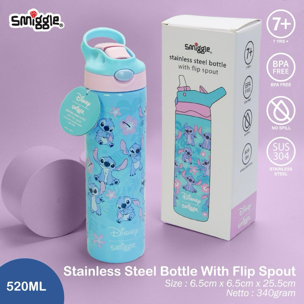 Jual RB Botol smiggle stainless steel 520ml/botol smiggle | Shopee ...