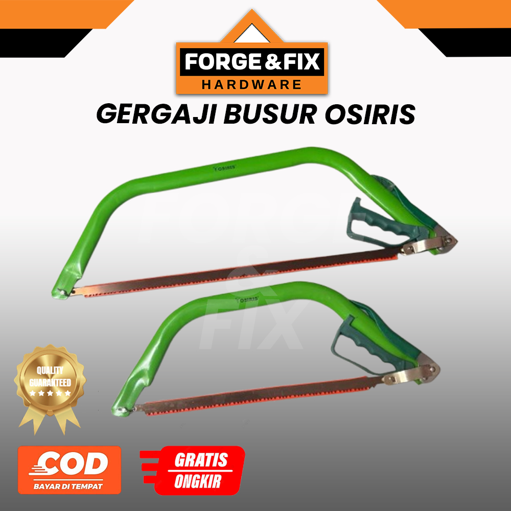 Jual OSIRIS Gergaji Busur Kayu Triplek Lurus GG Besi Pruning Saw 18 24 ...