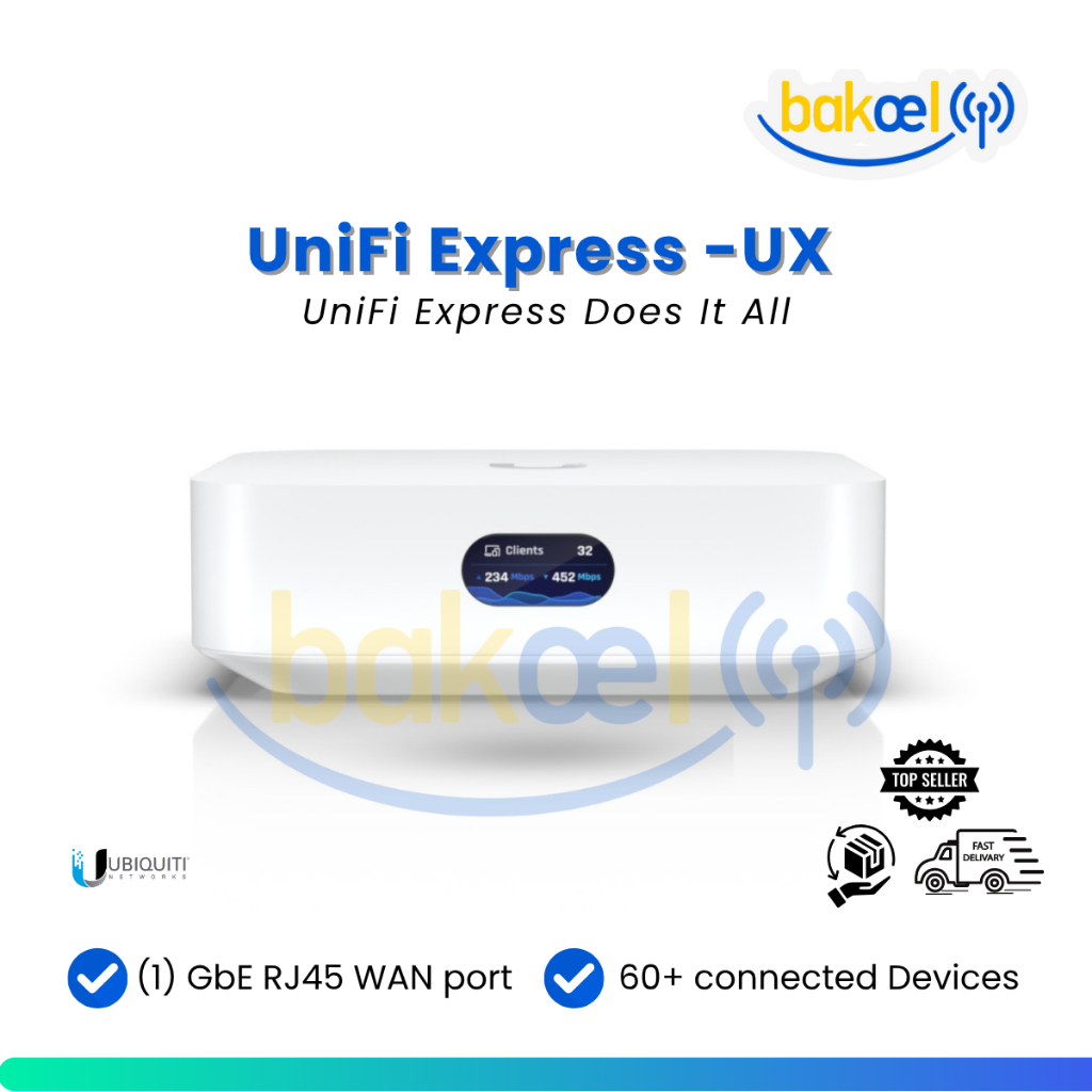 Jual Ubiquiti UniFi Express UX UniFi Cloud Gateway and WiFi 6 Access Point | Shopee Indonesia
