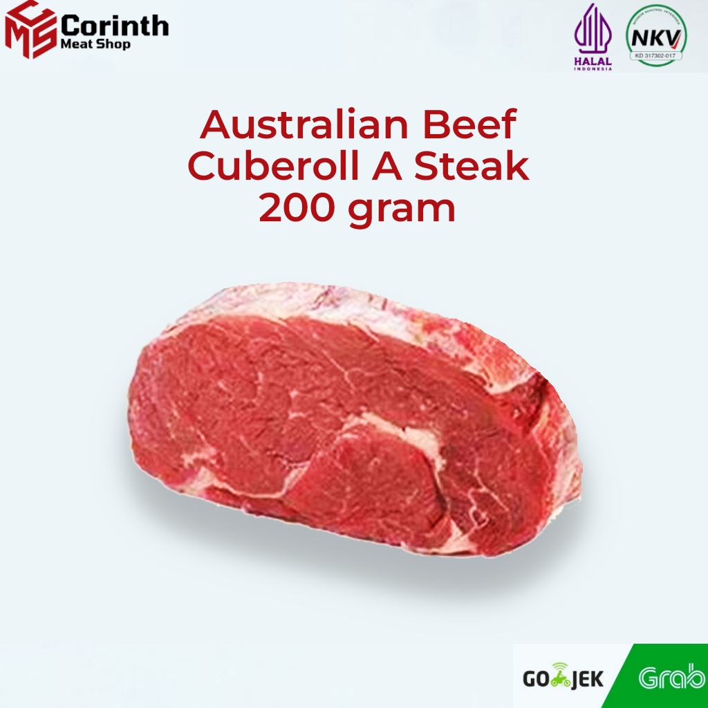 Jual RIB EYE STEAK // CUBEROLL A STEAK 200GR // RIB EYE STEAK // IMPORT ...