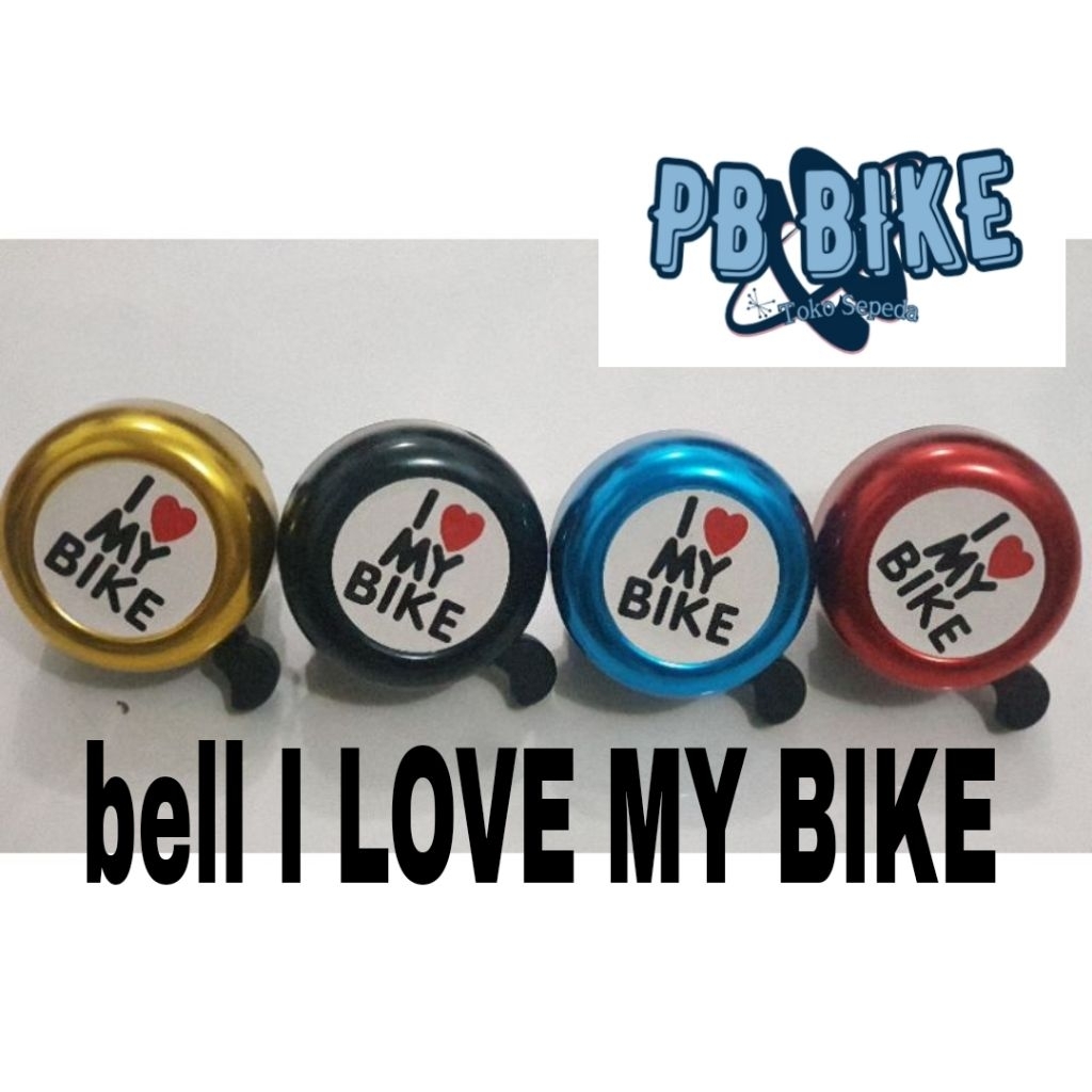 Jual Bel Sepeda I Love My Bike | Shopee Indonesia