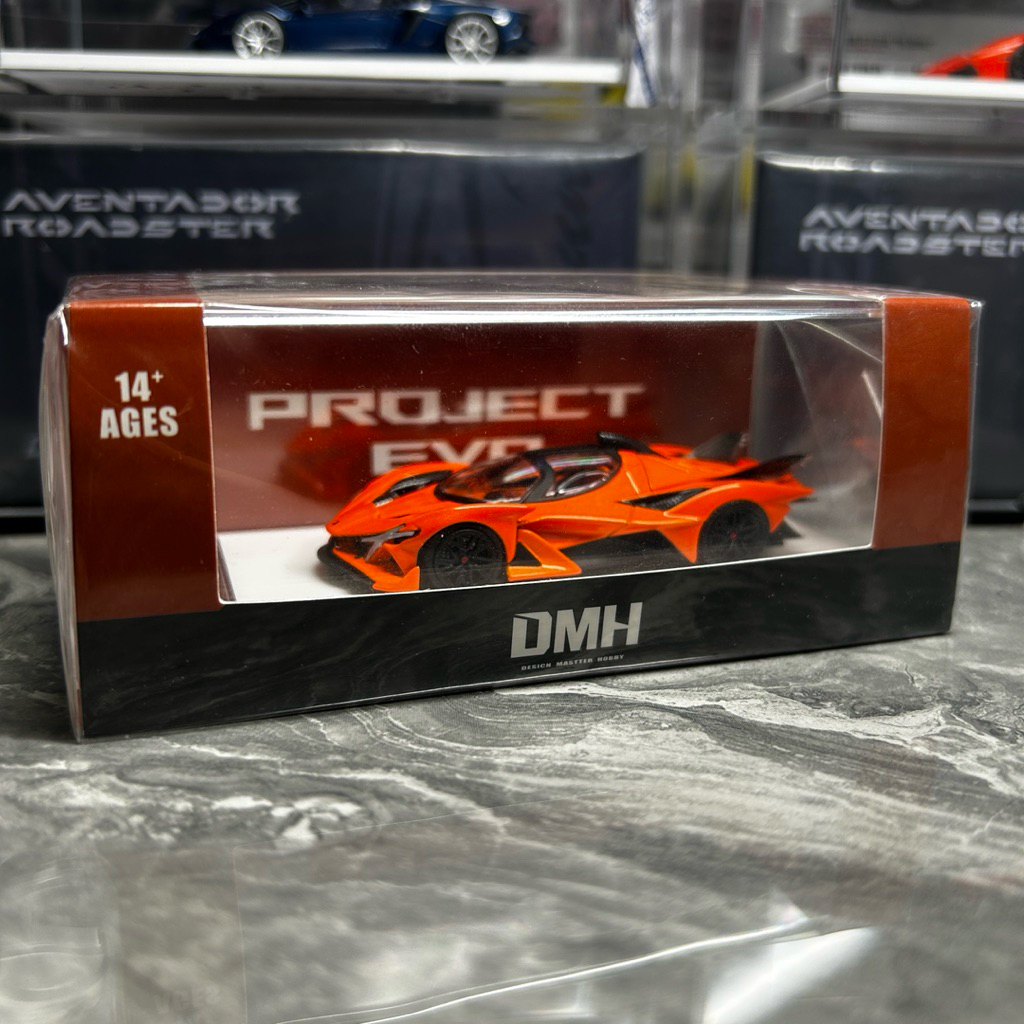 Jual DMH Apollo Project Evo Orange 1:64 Diecast Apollo IE Project Evo ...