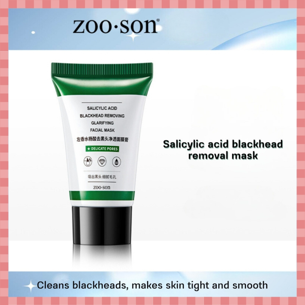Jual ZOO SON Salicylic Acid Blackhead Mask Membersihkan Mengangkat ...
