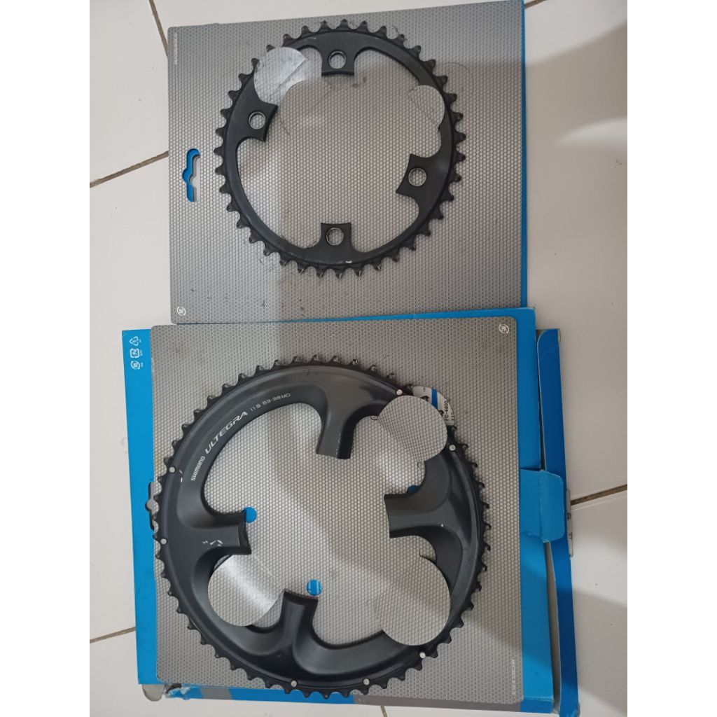 Jual Chainring ultegra 6800 53 39 T (sudah sepasang) | Shopee Indonesia