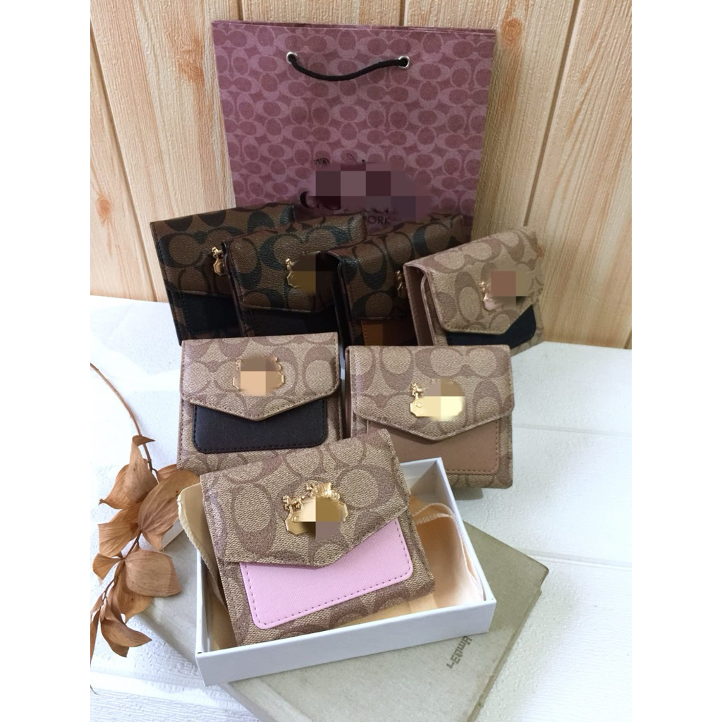 Jual DOMPET LIPAT MINI COC KODE-C04C ACCORDION FREE BOX FREE DUSTBAG ...