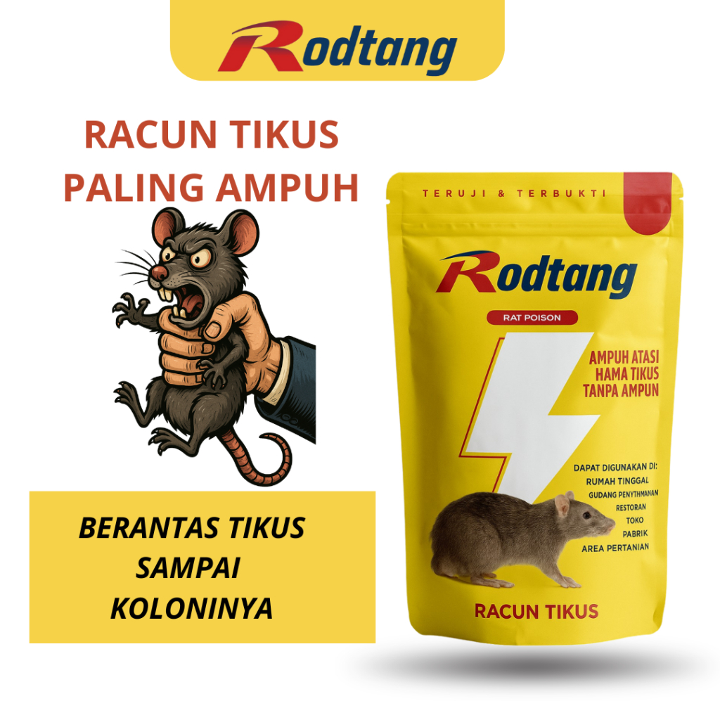 Jual Rodtang Racun Tikus Premium Original Obat Tikus Paling Ampuh No 1 ...