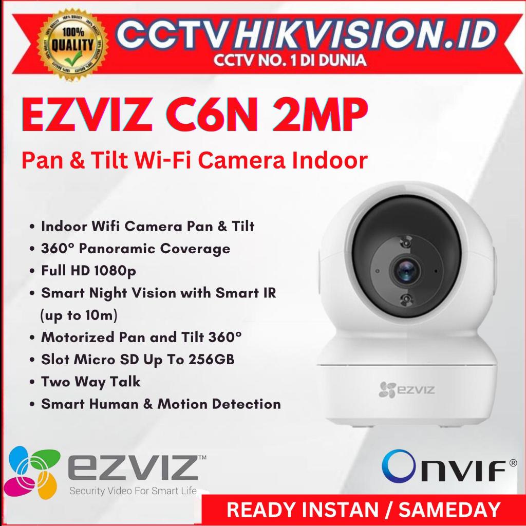 Jual Ezviz C6N 2MP CS-C6N Kamera 2MP Smart Wifi PTZ IP Camera CCTV ...