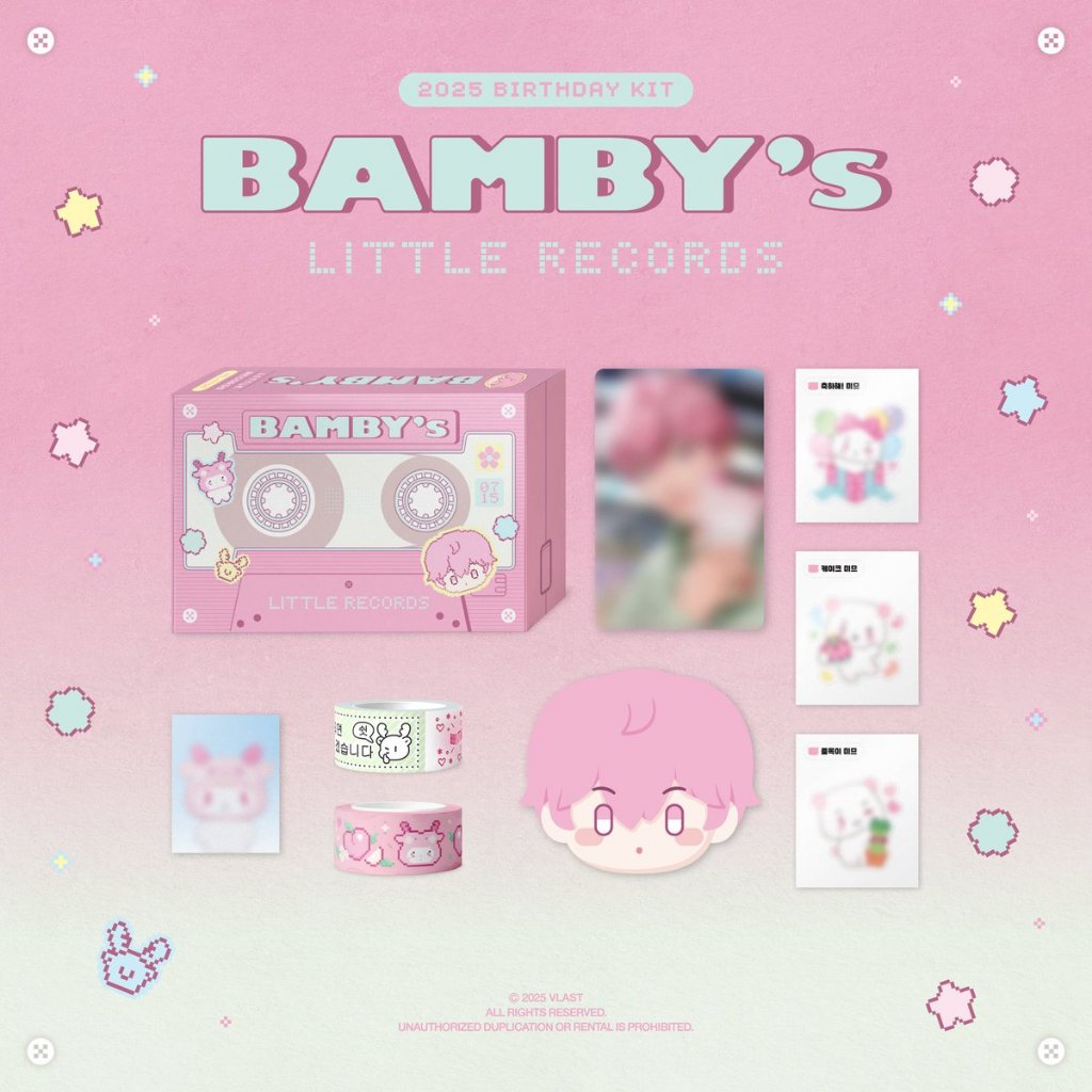 Jual [PRE ORDER] OFFICIAL PLAVE 2025 BIRTHDAY KIT BAMBY'S LITTLE ...