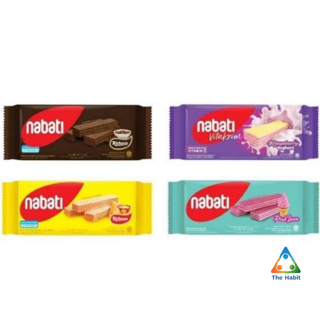 Jual (The Habit) Nabati Wafer Premium Pack / Richeese Nabati Cheese ...