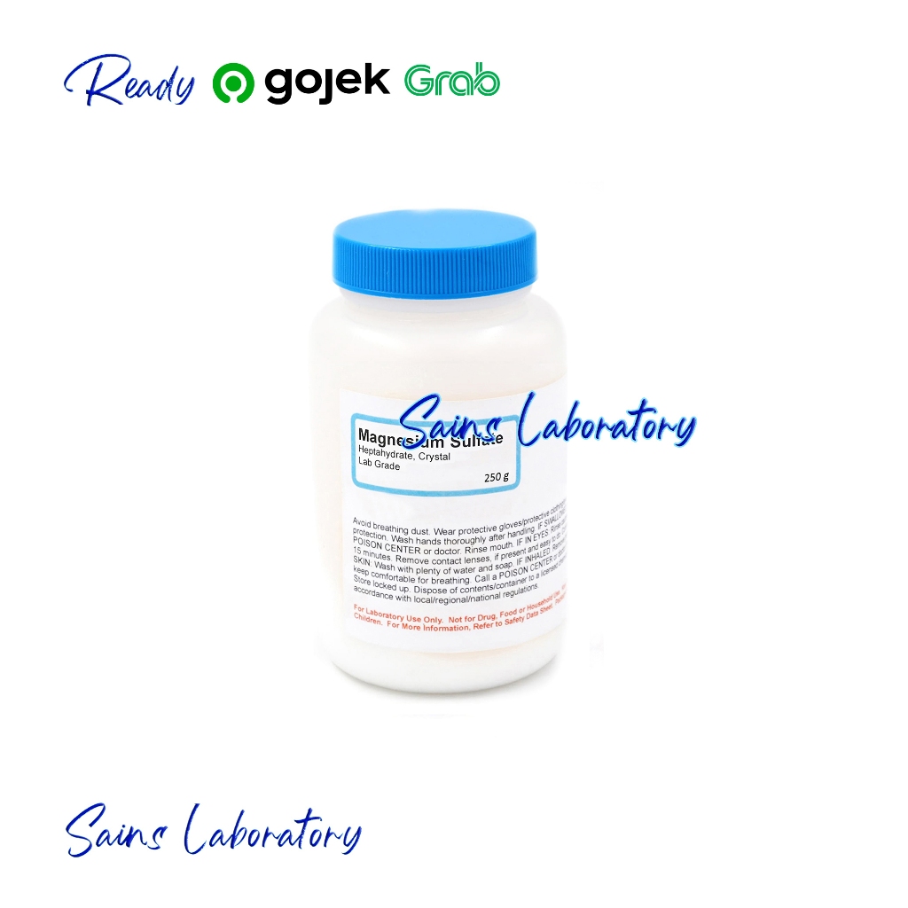 Jual Magnesium Sulfate Heptahydrate Powder MgSO4 Serbuk Magnesium ...
