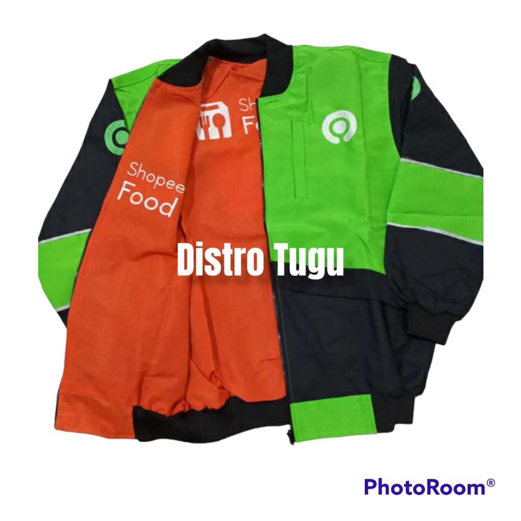Jual Jaket jacket go jek bolak balik shopeeexpress original official ...