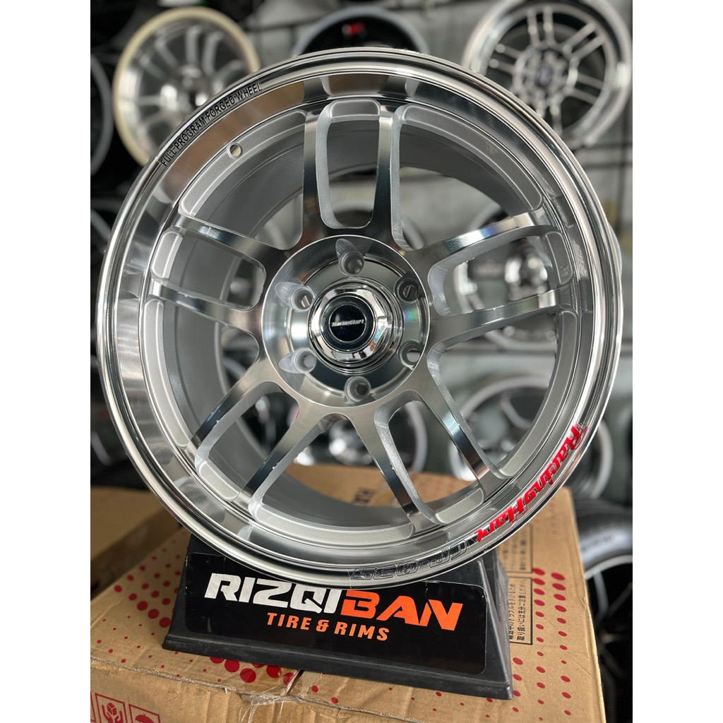 Jual velg TARA racinghart cp035 r18 full polish pcd 6x139,7 kondisi ...