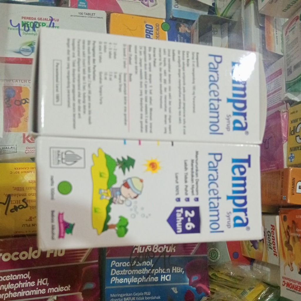 Jual tempra syrup 100 ml | Shopee Indonesia
