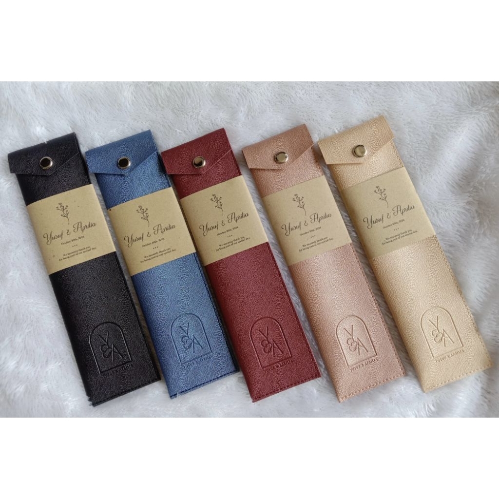 Jual Pouch sedotan stainless & pouch sendok garpu | Shopee Indonesia
