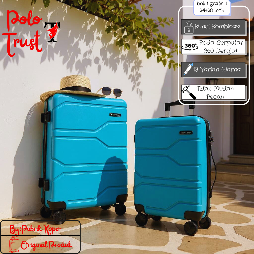 Jual RAMADHAN SALE KOPER BELI 1 (24 IN ) DAPAT 1 PC (20 IN) POLO TRUST ...