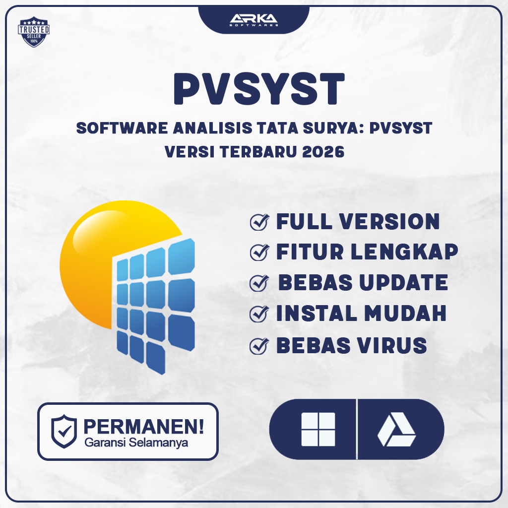 Jual Pvsyst Pro 2026 Full Version Original Lifetime | Software PVsyst Protovoltaic (WIN ...