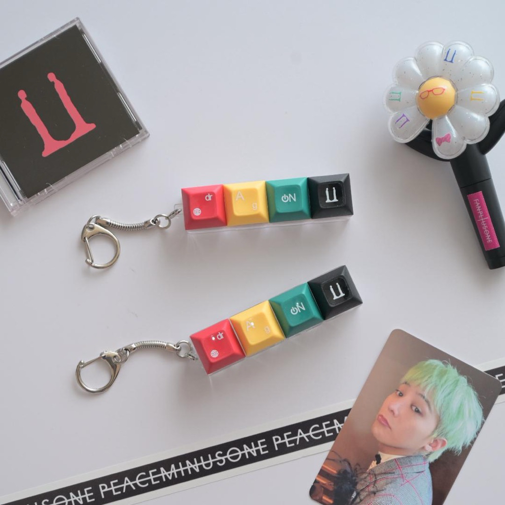 Jual RK G Dragon Peace Minus One Keyboard 4 Keycaps Keychain Fidget ...