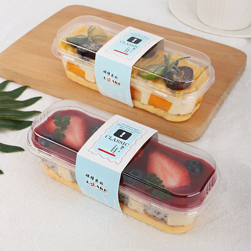 Jual [10 PCS] Dessert Box Premium Mika Kotak Persegi Panjang Cup ...
