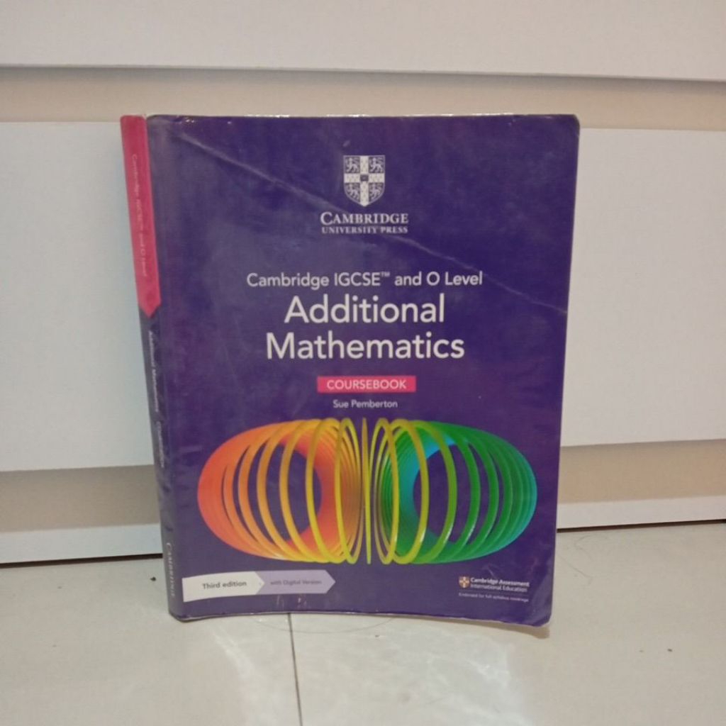 Jual Cambridge IGCSE and O Level Additional Mathematics Coursebook Third Edition | Shopee Indonesia