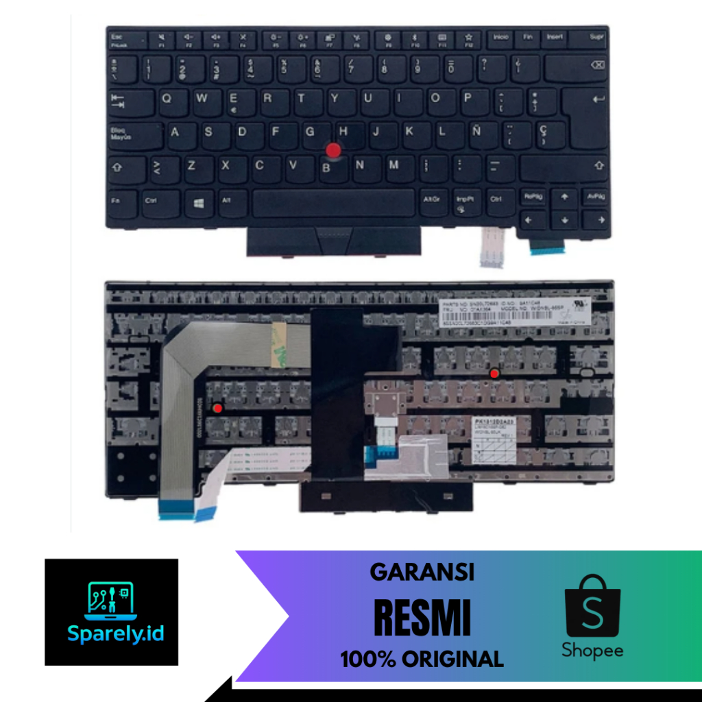 Jual Keyboard Lenovo Thinkpad T470 T480 A475 A485 support Pointer no ...