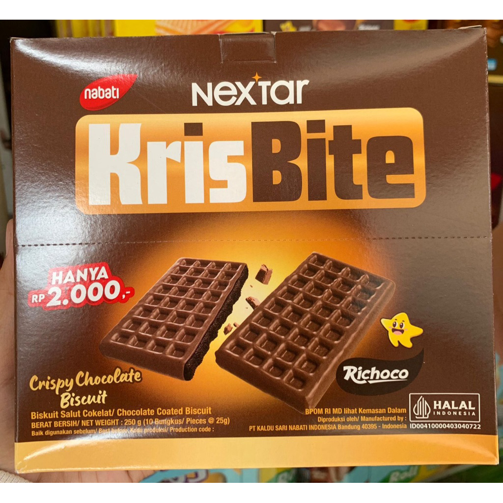 Jual Nabati Nextar KrisBite 1box isi 10 | Shopee Indonesia