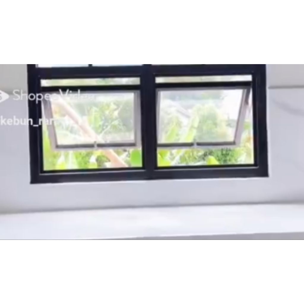Jual JENDELA BOVEN ALUMINIUM 2 DAUN BUKA JUNGKIT COCOK UNTUK VENTILASI ...
