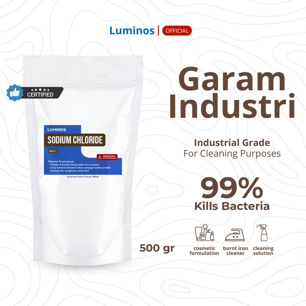 Jual Garam NaCl Non Yodium 500gr – Garam Industri & Kebersihan Cosmetic ...