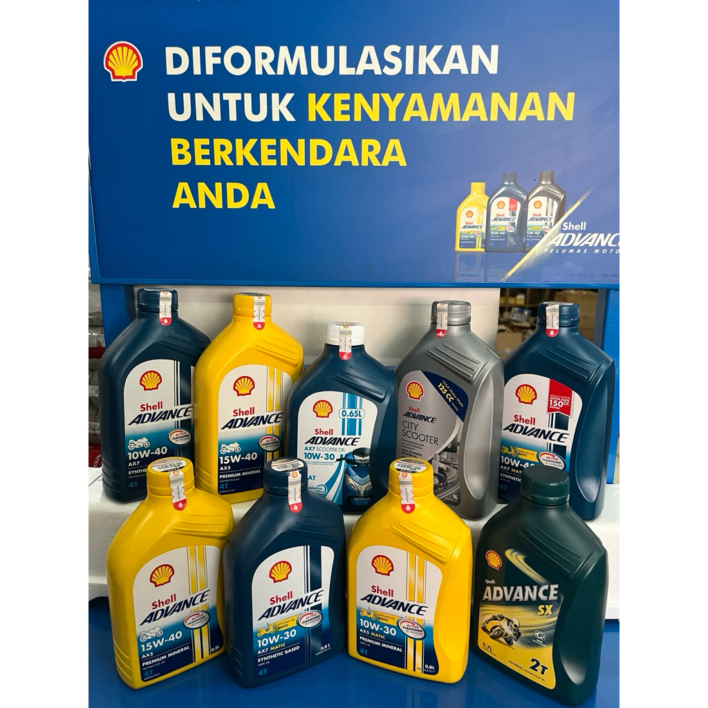 Jual Oli Shell Advance Original | Shopee Indonesia