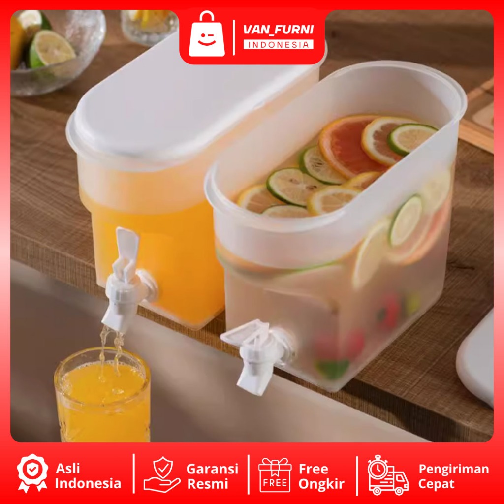 Jual Van_furni/Dispenser Air Minum Jus Mini 3,5 Liter/Tempat ...
