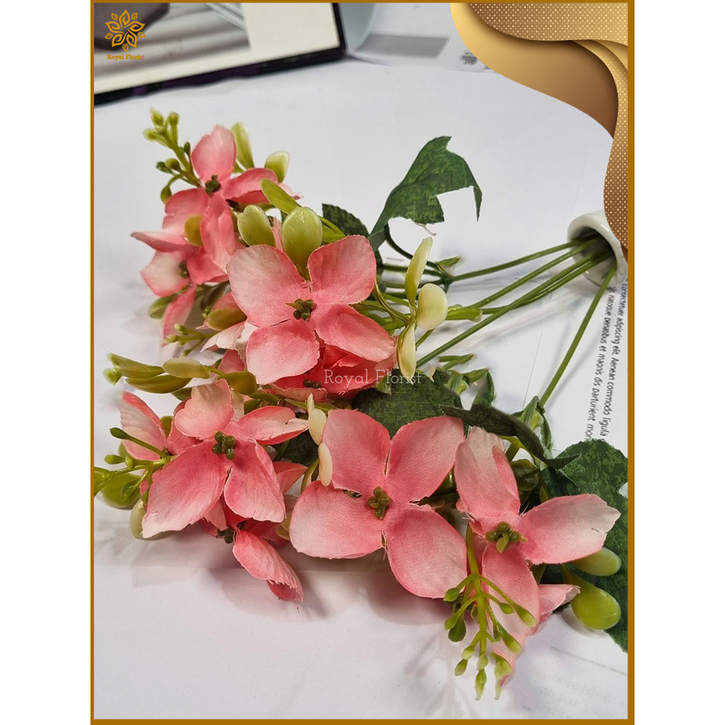 Jual Bunga Hias Artificial/Bunga Bouquet/Bunga Vas Hias Meja Kantor ...
