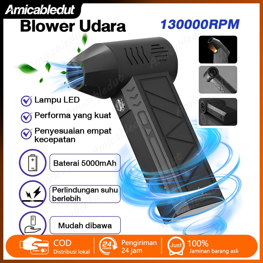 Jual 【COD】New 130000RPM Turbofan/Mini Jet Fan Turbo/Power Jet Fan ...